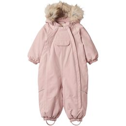 Wheat Schneeoverall »Snowsuit Nickie Tech« wasserdicht, atmungsaktiv und leicht wattiert rose frost 92 92 Praktischer Unisex Anzug von Wheat für Babys