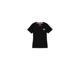 Alpha Industries T-Shirt »Basic T-Shirt SL W« black XL XL Single Jersey Stoff