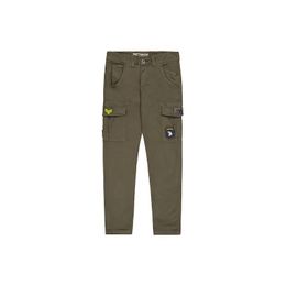 Alpha Industries Cargohose »Petrol Patch Pant« greyblack 33 - Normalgrößen Normalgrößen 33 Cotton Twill Stoff