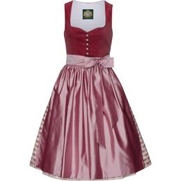 Hammerschmid Feincord Midi-Dirndl Rothsee Rot (Gr&ouml;&szlig;e: 44)