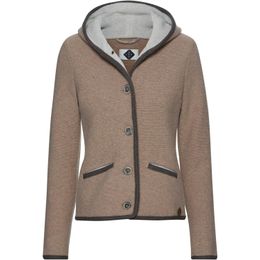 STAPF Kapuzen-Strickjacke Malwine Sand (Gr&ouml;&szlig;e: XL)