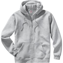 Fruit of the Loom Damen Longsweatshirt grau-meliert Gr&ouml;&szlig;e 8