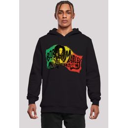 F4NT4STIC Herren Kapuzenpullover "Bob Marley Chords Reggae Music by Rock Off"schwarz, Gr. XL, Obermaterial: 65% Baumwolle, 35% Polyester, Pullover,