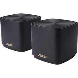 ASUS ZenWiFi XD4 Plus 2er Set, Router, Schwarz