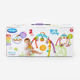 Playgro Mehrfarbiges Fold & Go Baby-Spielcenter