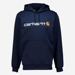 Carhartt Dunkelblauer Kapuzenpullover mit Logo