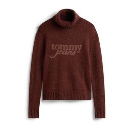 Tommy Jeans Pullover Damen Gr&ouml;&szlig;e L braun / schoko