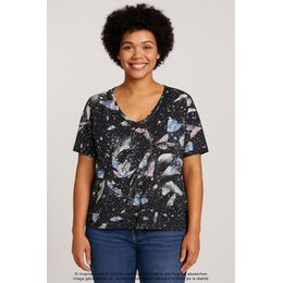 Studio Untold T-Shirt Damen Gr&ouml;&szlig;e XXXL Second Hand bunt