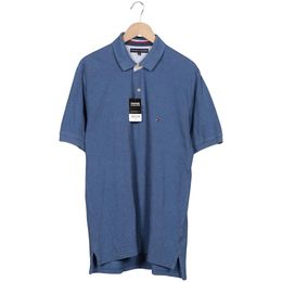 Tommy Hilfiger Poloshirt Herren Größe XL Second Hand blau