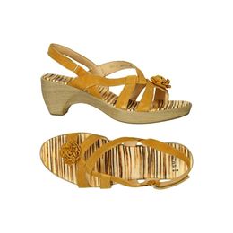Think! Sandalen Damen Größe 41 Second Hand gelb