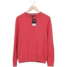 Tommy Hilfiger Pullover Herren Größe M Second Hand rot