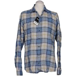 OLYMP Hemd Herren Größe M Second Hand blau