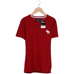 Abercrombie & Fitch Abercrombie & Fitch T-Shirt Herren Gr&ouml;&szlig;e XS Second Hand rot