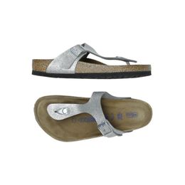 Birkenstock Sandalen Damen Gr&ouml;&szlig;e 36 Second Hand silber