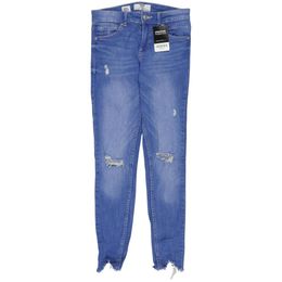 Bershka Jeans Damen Gr&ouml;&szlig;e 25/26 Second Hand blau