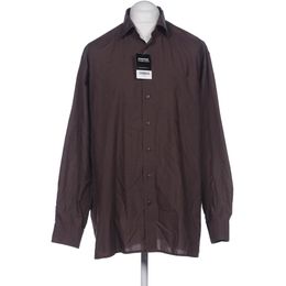 OLYMP Hemd Herren Größe XL Second Hand braun