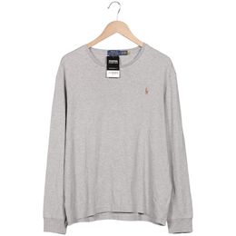 Polo Ralph Lauren Langarmshirt Herren Größe XL Second Hand grau