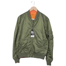 Alpha Industries Jacke Herren Größe L Second Hand grün