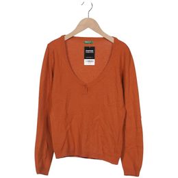 United Colors Of Benetton Pullover Damen Größe M Second Hand orange