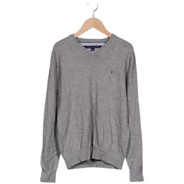 Tommy Hilfiger Pullover Herren Größe S Second Hand grau