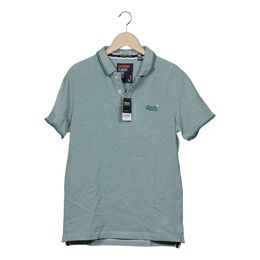 Superdry Poloshirt Herren Größe XL Second Hand hellgrün