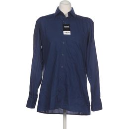 OLYMP Hemd Herren Größe M Second Hand blau