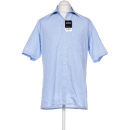 OLYMP Hemd Herren Größe L Second Hand blau