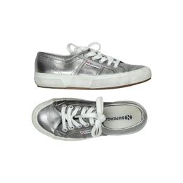 Superga Sneaker Damen Gr&ouml;&szlig;e 35 Second Hand silber