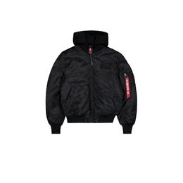 Alpha Industries Übergangsjacke 'MA-1 TT Hood' Herren Größe 4XL schwarz