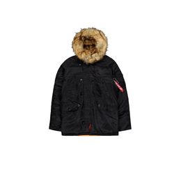 Alpha Industries Winter Jacket 'N3B VF 59' male Black size 5XL