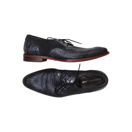 Floris van Bommel Halbschuh Herren Größe 41 Second Hand blau