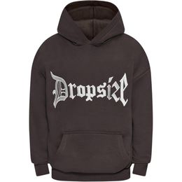 Dropsize Sweatshirt Herren Gr&ouml;&szlig;e XXL schoko / wei&szlig;