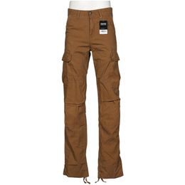 Carhartt Work In Progress Carhartt WIP Stoffhose Herren Gr&ouml;&szlig;e 28 Second Hand braun