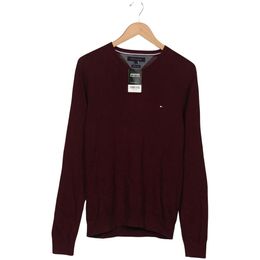 Tommy Hilfiger Pullover Herren Größe M Second Hand bordeaux