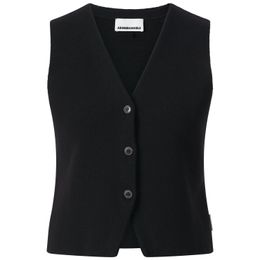 armedangels Damen-Strickweste XS Schwarz