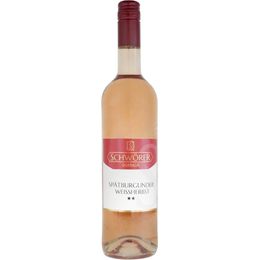 Weinhaus Schw&ouml;rer Weinhaus Schw&ouml;rer "Zwei Sterne" Sp&auml;tburgunder 2025 Lieblich - Baden &ndash; Wei&szlig;herbst Qualit&auml;tswein