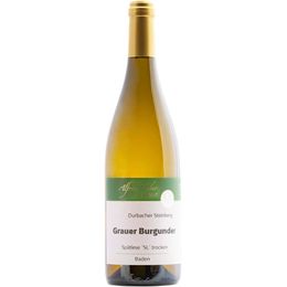 Weingut Alfred Huber Steinberg Grauer Burgunder Grauburgunder 2021 Trocken - Durbacher Baden – Weißwein Spätlese