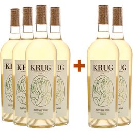 Weingut Krug 4+2 Paket Natural Wine Cuv&eacute;e 2023 - Thermenregion &ndash; Probierpaket &Ouml;sterreichischer Wein