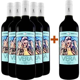 Cascina Garitina 5+1 Paket Vera Piemonte Rosso Barbera 2024 - Piemont &ndash; Probierpaket DOC