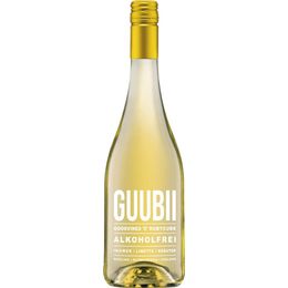 Goodvines GUUBII - alkoholfreier prickelnder Aperitif meets Rotwein-Kr&auml;uter Essig Ingwer/Limette Riesling Lieblich Baden &ndash; Sonstiges Sch&auml;umendes Getr