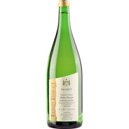 Weingut Knoblach M&uuml;ller-Thurgau 1,0 L / Rivaner 2024 Trocken - Franken &ndash; Wei&szlig;wein Kabinett