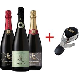 Centinari Franciacorta Kennenlern-Paket + Stopper Chardonnay - Lombardei &ndash; Probierpaket DOCG