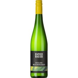Weingut Rainer Bauer Riesling mit Wei&szlig;burgunder Cuv&eacute;e 2024 Halbtrocken - W&uuml;rttemberg &ndash; Wei&szlig;wein Qualit&auml;tswein