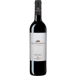 Jonqu&egrave;res d'Oriola Vignobles - Ch&acirc;teau de Corneilla Cuv&eacute;e H&eacute;ritage Rouge C&ocirc;tes du Roussillon 2023 Trocken Languedoc &ndash; Rotwein AOP