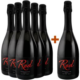 Santamarja Wines 5+1 Paket HRod Prosecco Glera 2024 Extra Trocken - Venetien &ndash; Probierpaket DOC