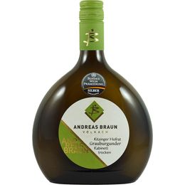 Weingut Andreas Braun Grauer Burgunder Bocksbeutel Grauburgunder 2024 Trocken - Kitzinger Hofrat Franken &ndash; Wei&szlig;wein Kabinett