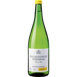 BISCHOFFINGER WINZER Bischoffinger M&uuml;ller-Thurgau 1,0 L / Rivaner 2025 Trocken - Vulkanfelsen Baden &ndash; Wei&szlig;wein Qualit&auml;tswein