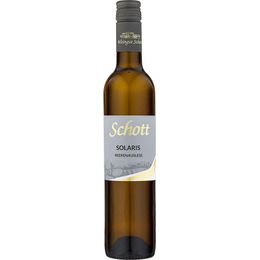 Weingut Schott 0,5 L Solaris 2018 Edels&uuml;&szlig; - Rheinhessen &ndash; Wei&szlig;wein Beerenauslese