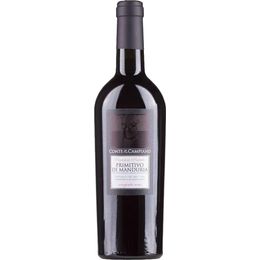 Conte di Campiano Manduria Primitivo 2023 Halbtrocken - Apulien &ndash; Rotwein DOC