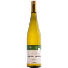Weingut Alfred Huber Clevner Traminer 2023 Süß - Durbacher Kochberg Baden – Weißwein Spätlese